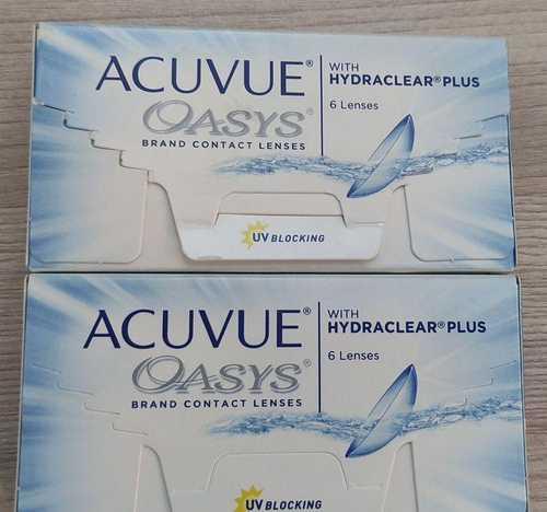 Линзы контактные acuvue oasys