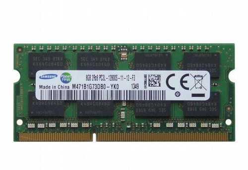 Sodimm DDR3 8GB Samsung M471B1G73DB0-YK0
