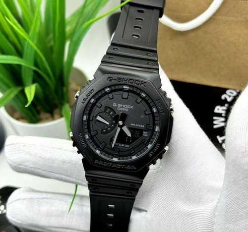 Часы Casio G-Shok GA-2100 lux чёрные