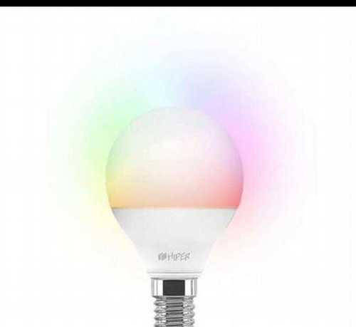 Умная лампочка hiper IOT LED C5 RGB
