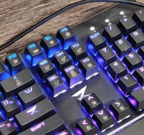 Механическая клавиатура kail blue full rgb pbt 100
