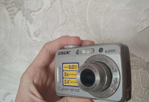 Y2K Фотоаппарат Sony Cybershot