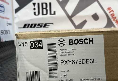 Индукционная варочная панель Bosch pxy675de3e