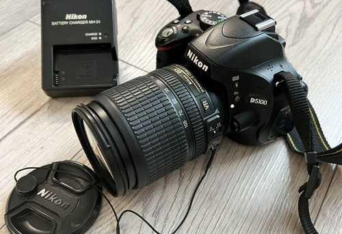 Фотоаппарат Nikon d 5100 + объектив 18-105