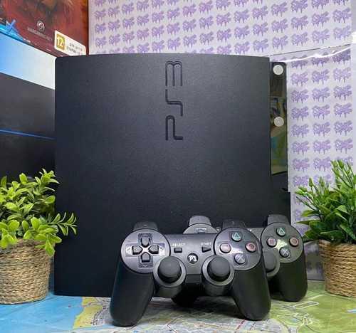 Прошитая Sony PS3 Slim 500Gb   Лучшие Игры