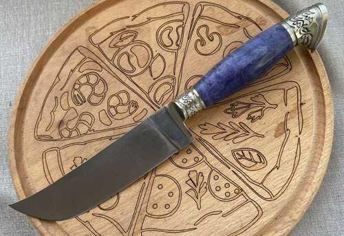 Нож "Пчак №2", Дамасская сталь, рукоять стабилизир