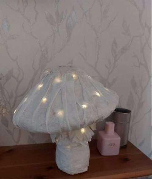 Ночник гриб светильник