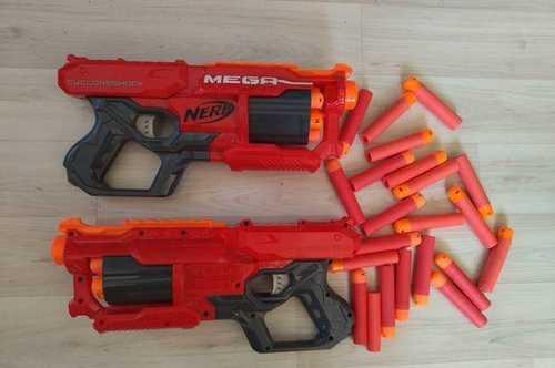 Нерф мега циклон шок nerf mega