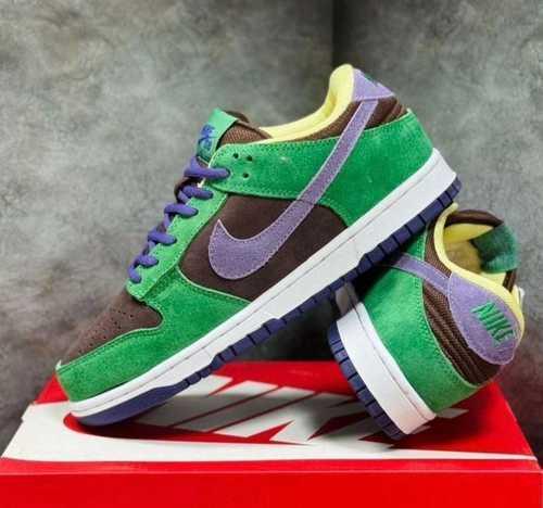 Кроссовки зимние Nike SB dunk low retro veneer