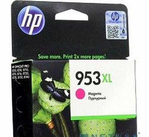 HP F6U17AE Картридж струйный №953XL пурпурный OJP
