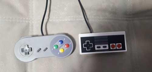 USB геймпады NES, snes