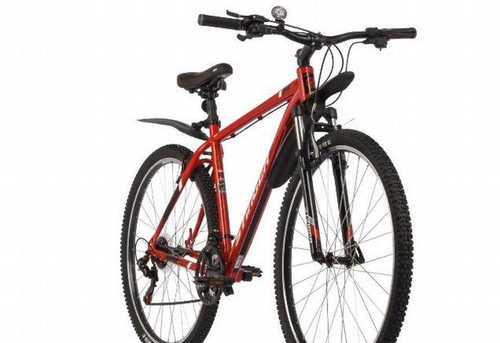 Велосипед stinger 29" caiman черный, красный
