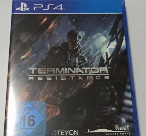 Диск с игрой Terminator