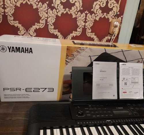 Синтезатор yamaha psr e273