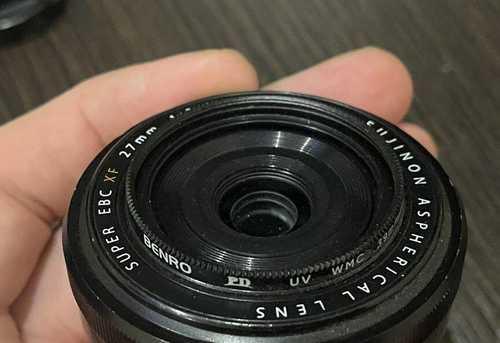 Объектив Fujifilm Fujinon XF 27 mm f/2.8