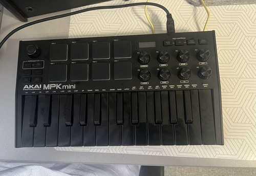 Akai MPK Mini MK3 Black - Клавиатуры 25 клавиш