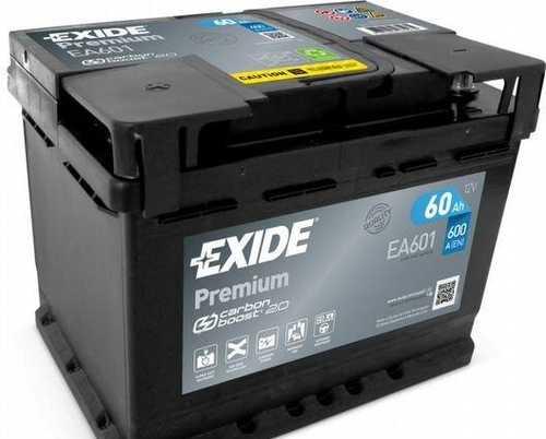 Аккумулятор Exide Premium 60L EA601 прям. пол. 60