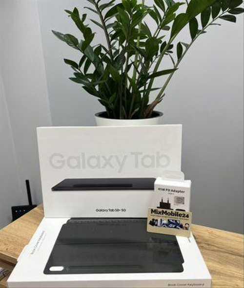 Samsung Galaxy Tab S8+ 128 Gb+чехолклава + блок