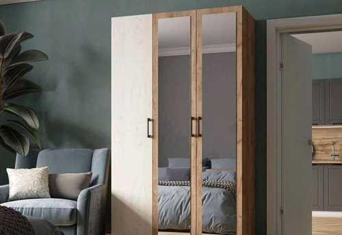 Шкаф для одежды с зеркалом, ширина 1.2 м