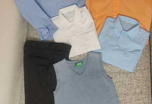 Пакет школьных вещей: брюки, сорочки/ рубашки