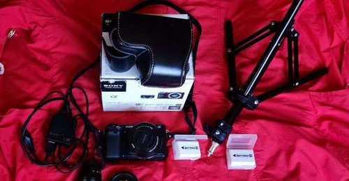Фотокамера sony NEX6 +комплект принадлежностей