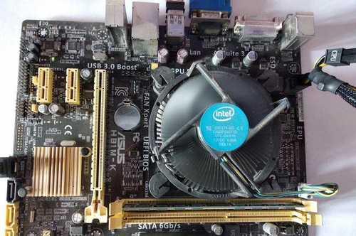 Asus H81M-K + DDR3 8GB + Intel Celeron G1840 2.8GH