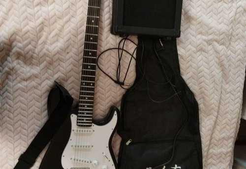 Электро гитара с комбиком