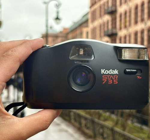 Kodak star 735 плёночный фотоаппарат мыльница