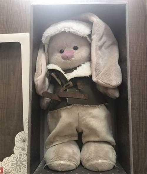 Большая Зайка Ми в куртке «Пилот» новый
