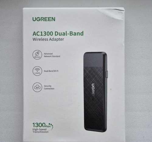 WiFi адаптер Ugreen AC1300