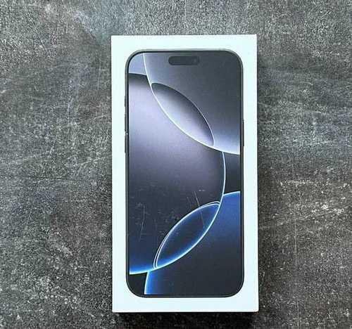 Новый iPhone 16 Pro 256gb Black (sim esim)