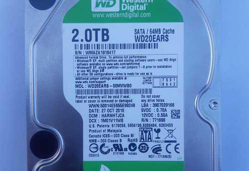 Western Digital Caviar Green WD20ears 2Tb