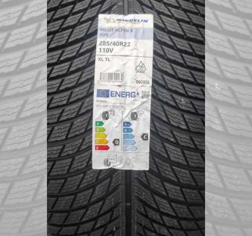 Michelin Pilot Alpin 5 SUV 285/40 R22 110V