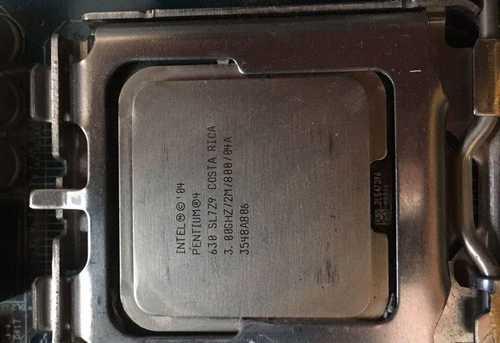 Процессор lga 775 pentium 4 630