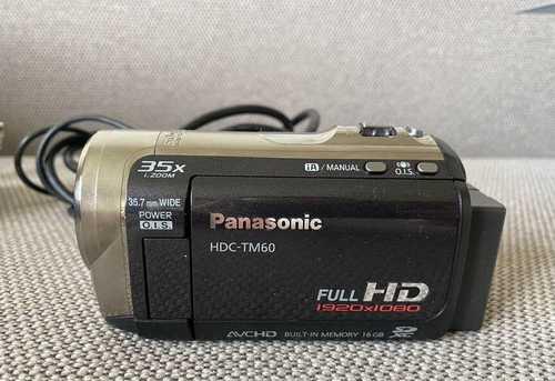 Цифровая видеокамера panasonic HDC-tm60