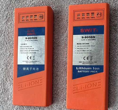 Аккумуляторы Li-ion swit S-8056N 14.4v NP-1