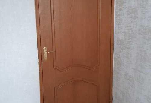 Дверь межкомнатная, материал шпон