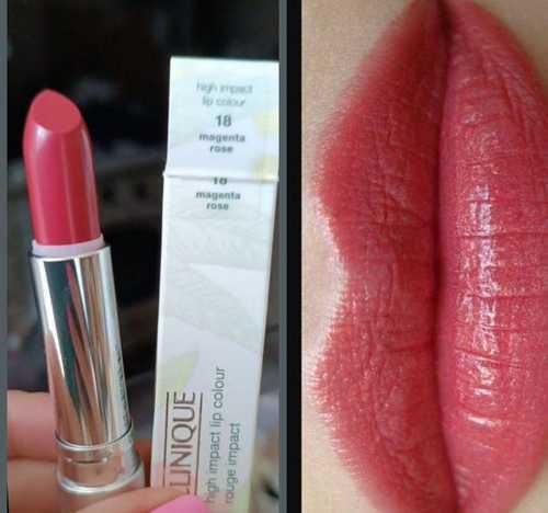 Clinique Hight Lip Colour помада 18 Magenta Rose