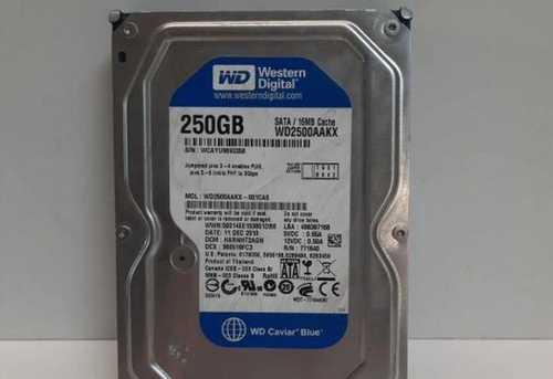 Жесткий диск 3.5" 250Gb SATA WD WD2500aakx