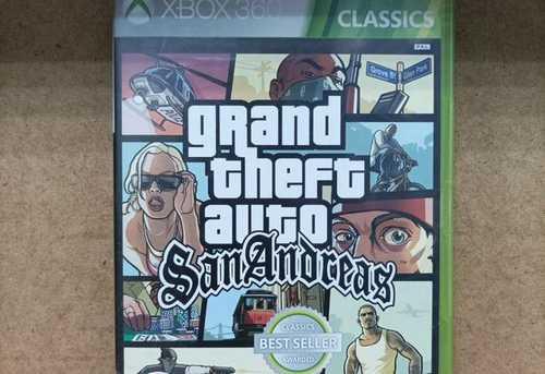 Игра для Xbox 360 GTA San Andreas