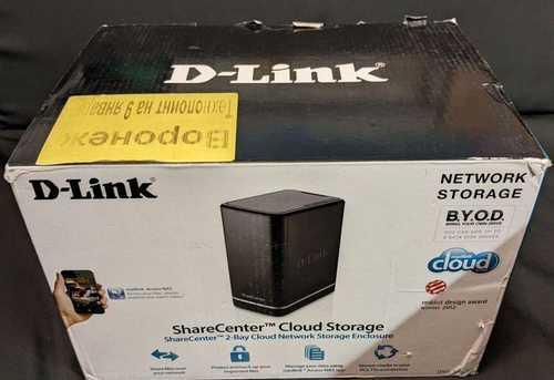 NAS D-Link DNS-320L сетевое хранилище 2HDD 3,5"