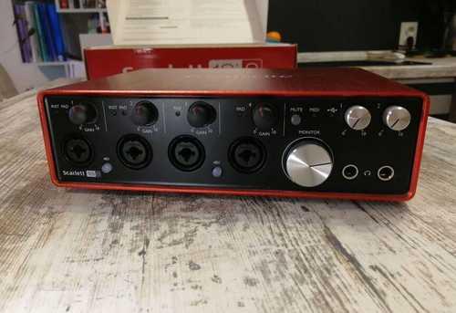 Внешняя звуковая карта focusrite 18i8 2