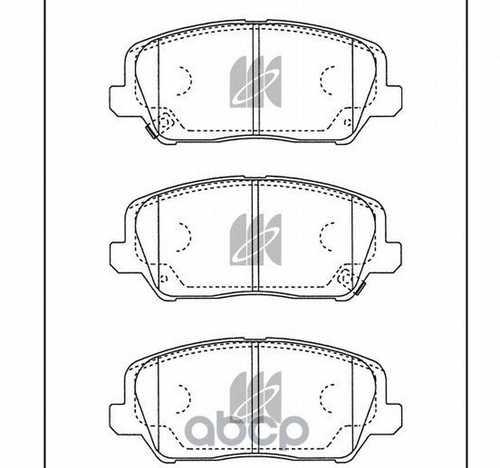 Колодки тормозные hyun/KIA elantra/ceed 11