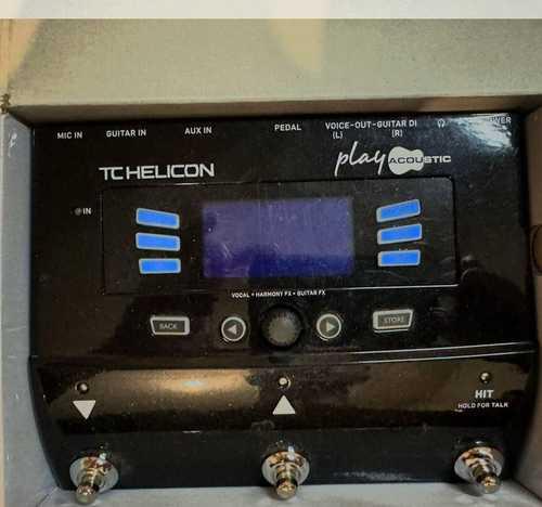 Гитарный процессор TC helicon play acoustic