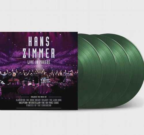 Hans Zimmer - Live In Prague (4Lp, Dark Green)