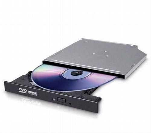 Привод LG DVD-RW gtc2n черный SATA slim внутренний