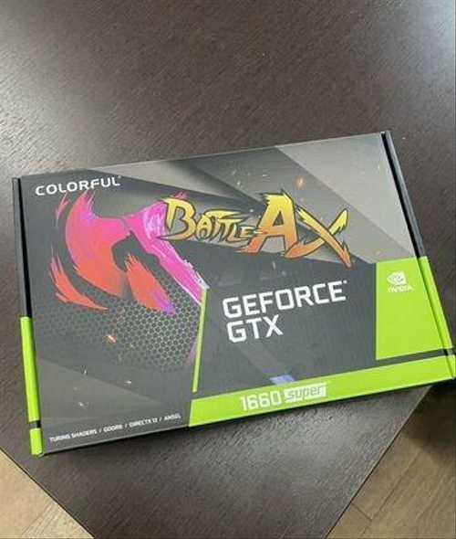 Видеокарты Colorful GeForce GTX 1660s 6gb