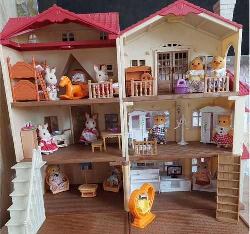 Sylvanian families домик со светом