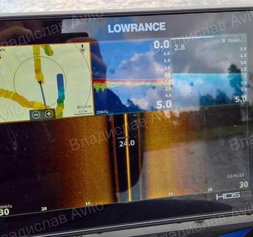 Эхолот Lowrance HDS Live 12 с датчиком 3-in-1