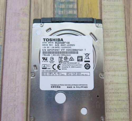 HDD 2,5" Toshiba 1Tb